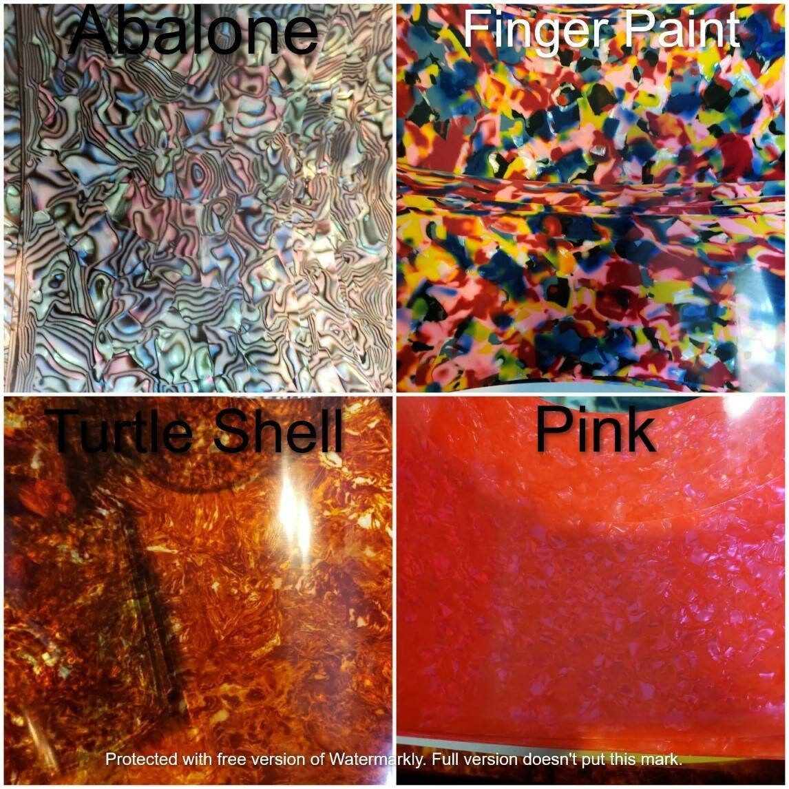 Celluloid Strips for Ring Cores | Bentwood Ring Supplies