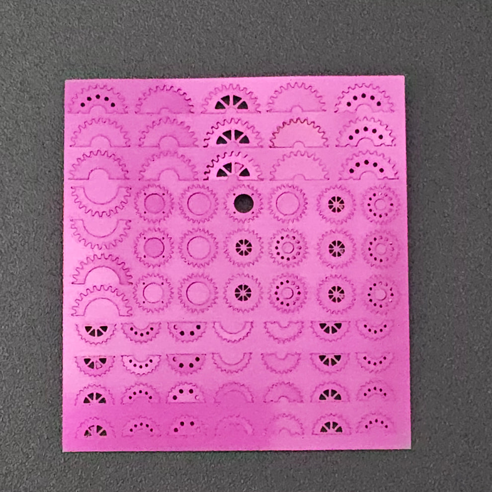 Gear Inlay Cards – Bentwood Ring Supplies