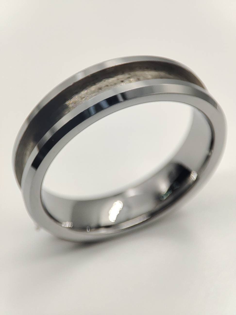 Tungsten Channel Ring Blank - 6/3 | Bentwood Ring Supplies