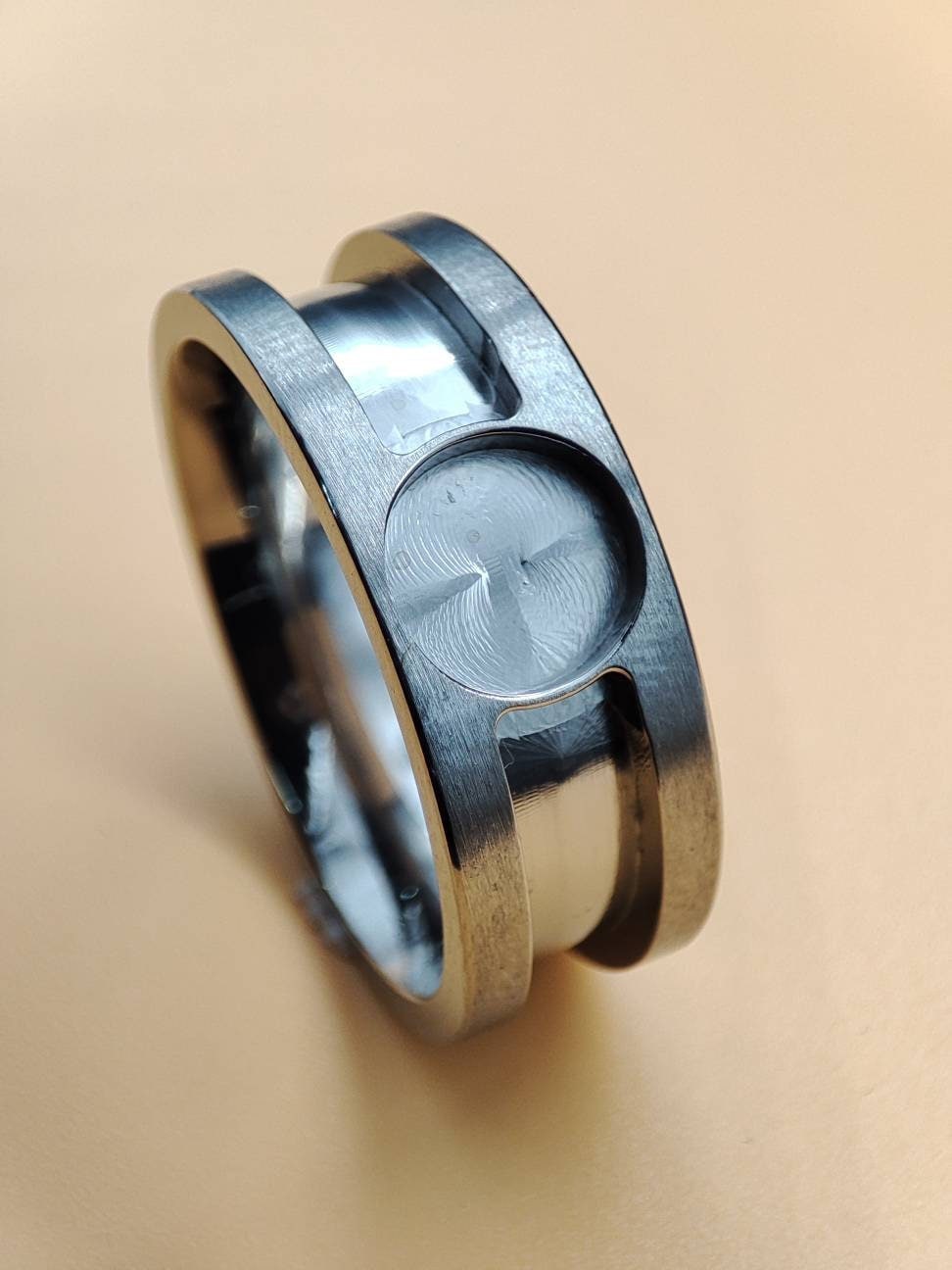 Titanium Focus Channel Ring Blank | Bentwood Ring Supplies