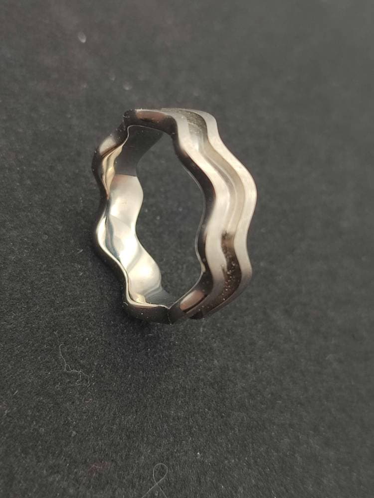 Titanium Clamshell Ring Blank | Bentwood Ring Supplies